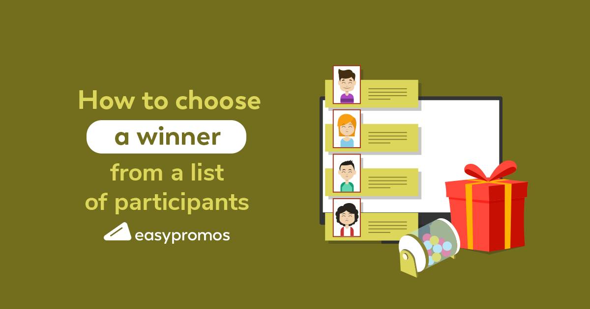 How to Choose a Winner from a List of Participants