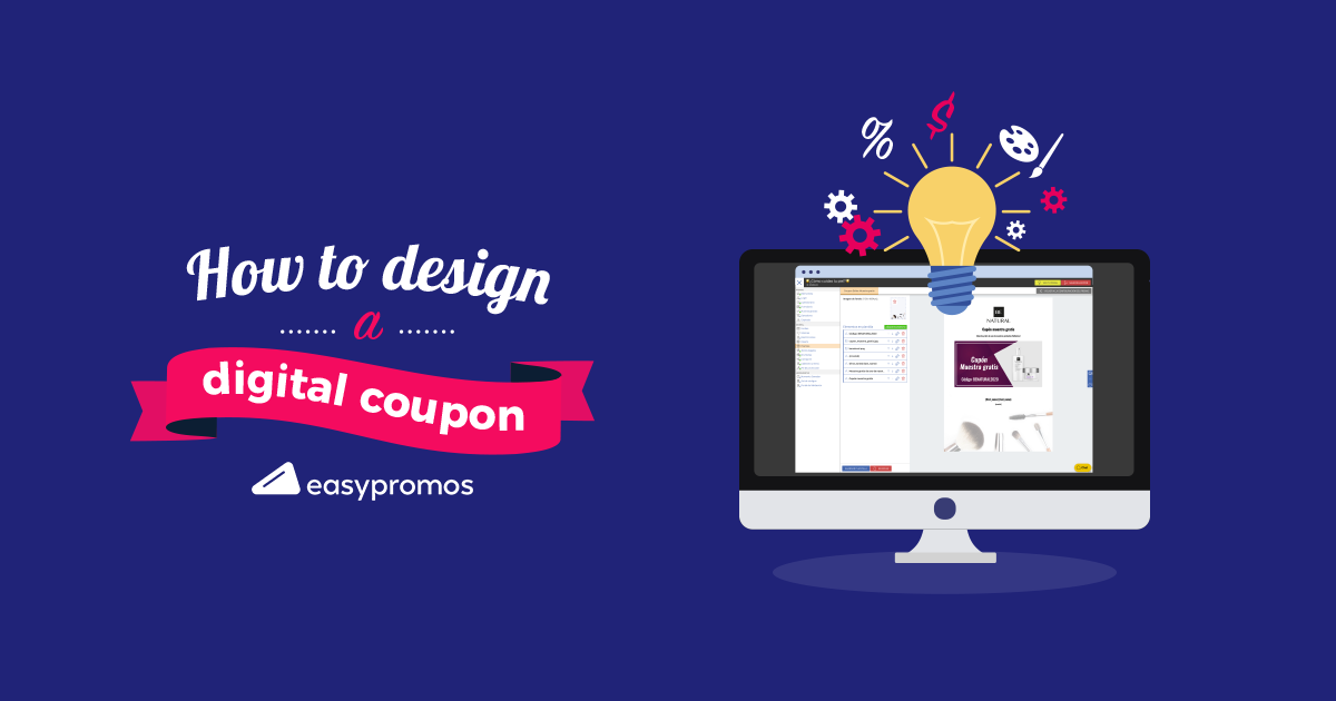 How to design digital discount coupons