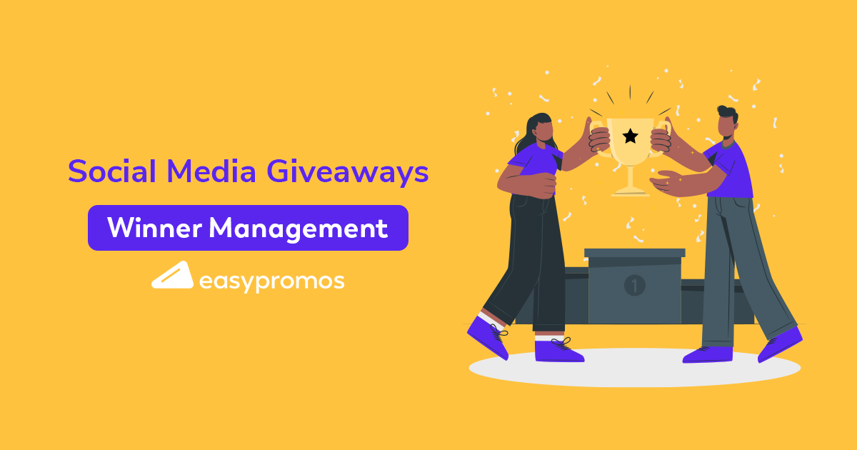 Manage Winners and Prize in Facebook, Instagram and Twitter Giveaways