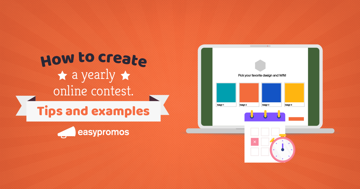 Annual contest online: How to organize yours