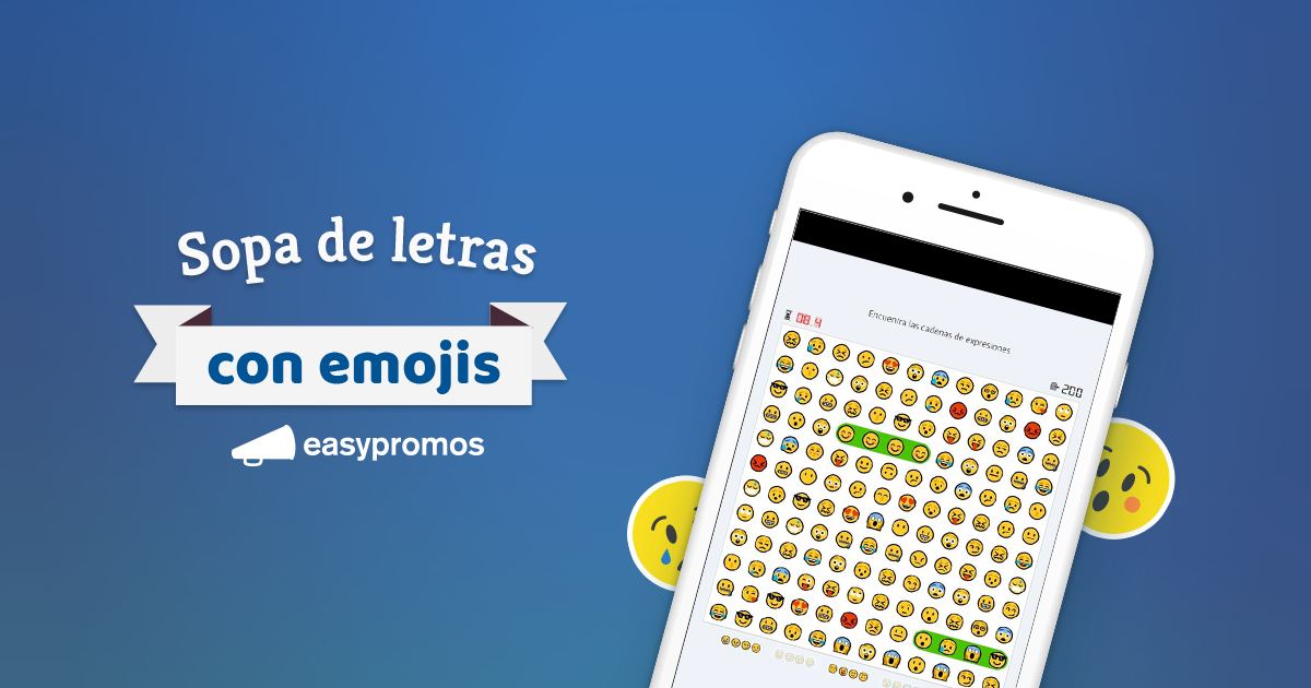 Crea una sopa de letras con emojis para entretener a tu comunidad