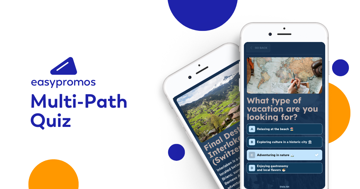Multi-Path Quiz - Create promotions and contests | Easypromos