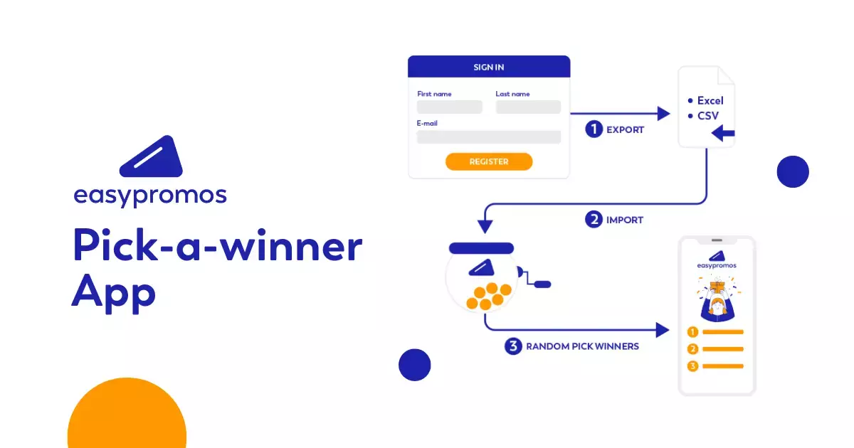 Pick A Winner App - Pick a random winner from a list