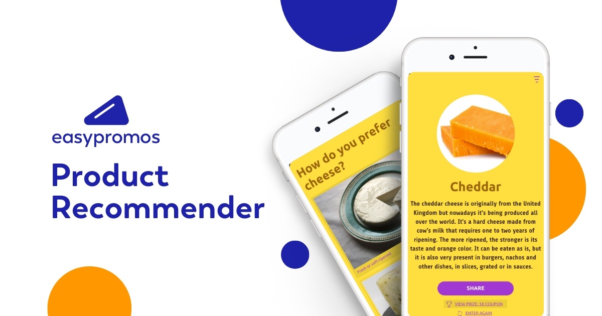 Product recommendation quiz | Easypromos