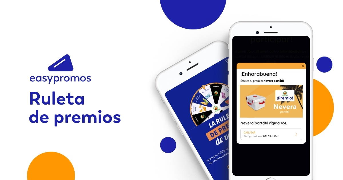 Crea una ruleta online de premios con Easypromos